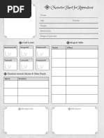 Lancer - Character Sheets | PDF