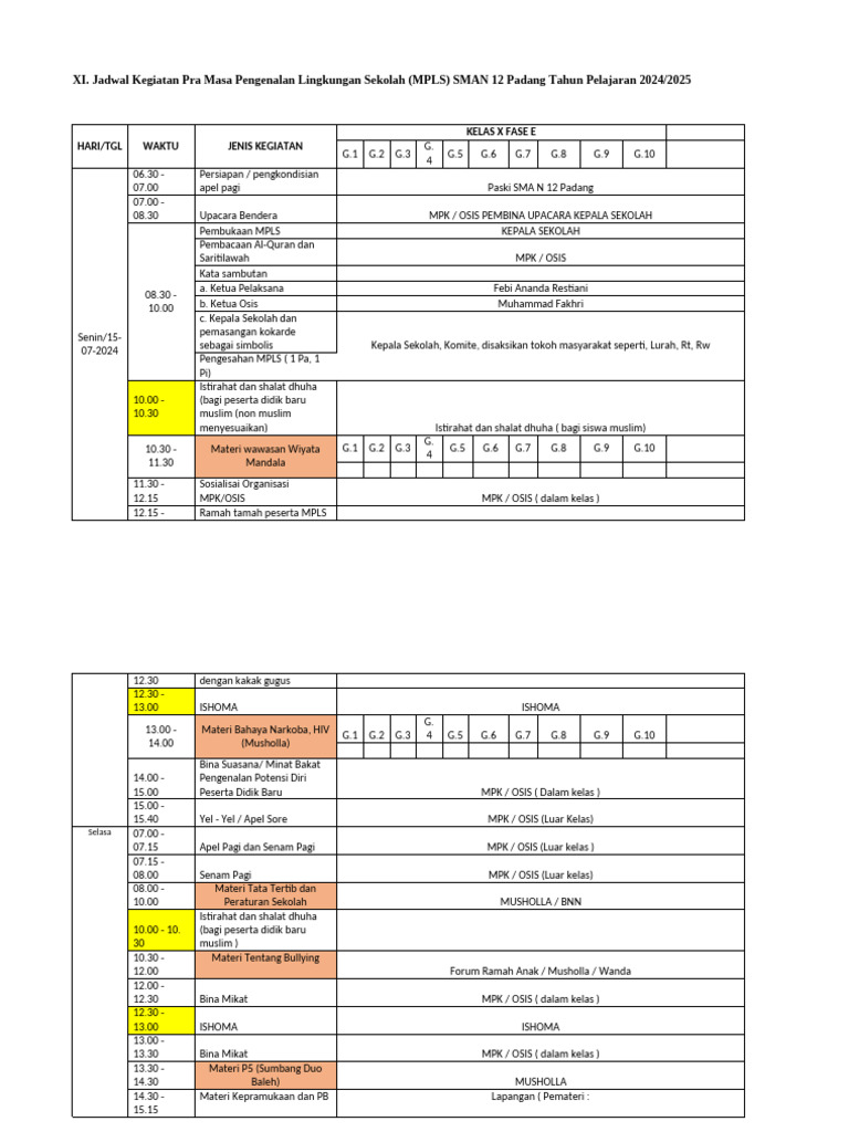 Jadwal mpls.2024 | PDF