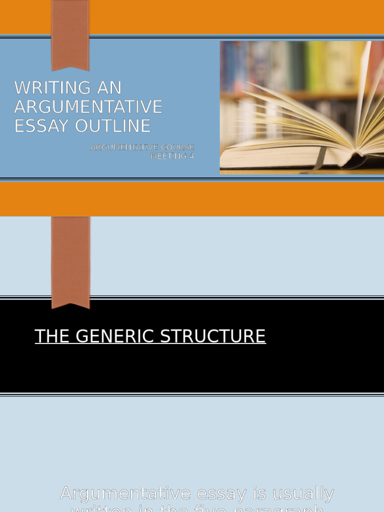 AW METING 4 - Writing An Argumentative Essay Outline | PDF | Essays ...
