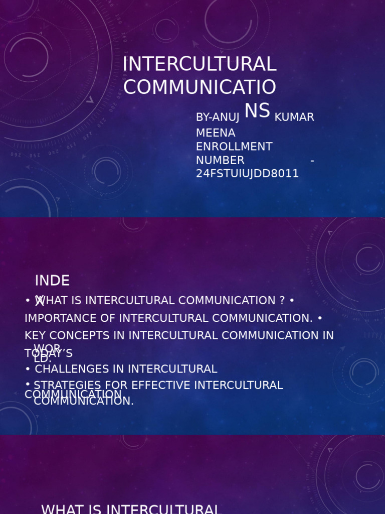 Intercultural Communication - PPT 20241112 103537 0000 | PDF | Cross ...