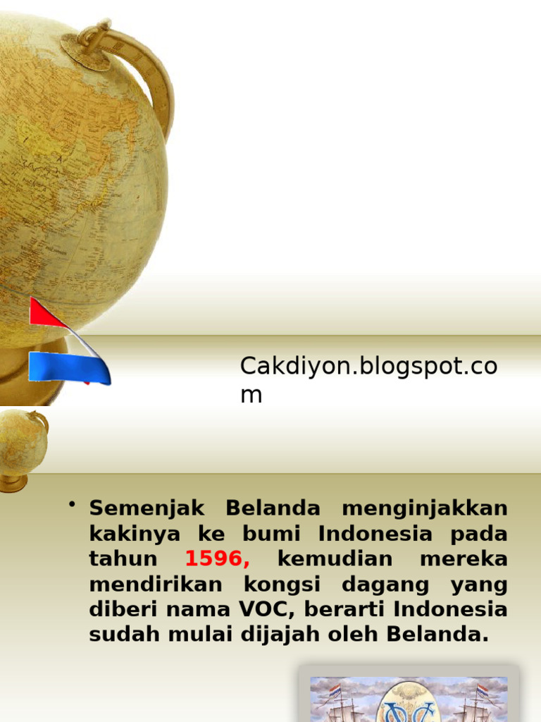 Sejarah Penjajahan Belanda di Indonesia | PDF | Politik | Perjalanan