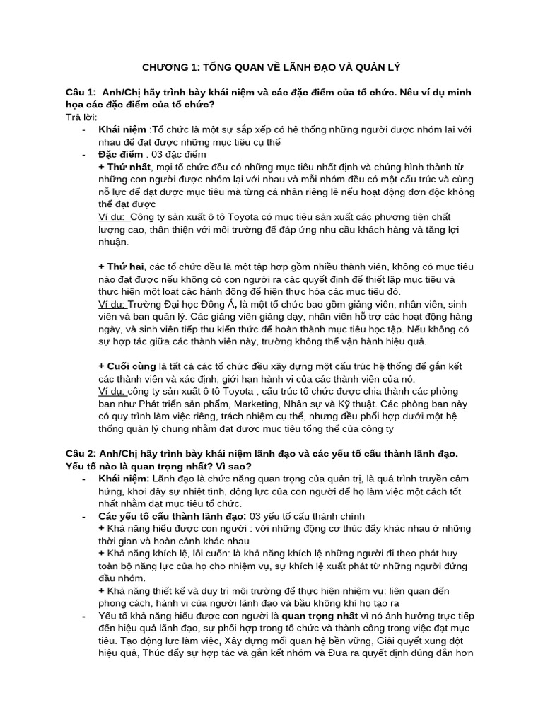 Thông Tin LDQL | PDF