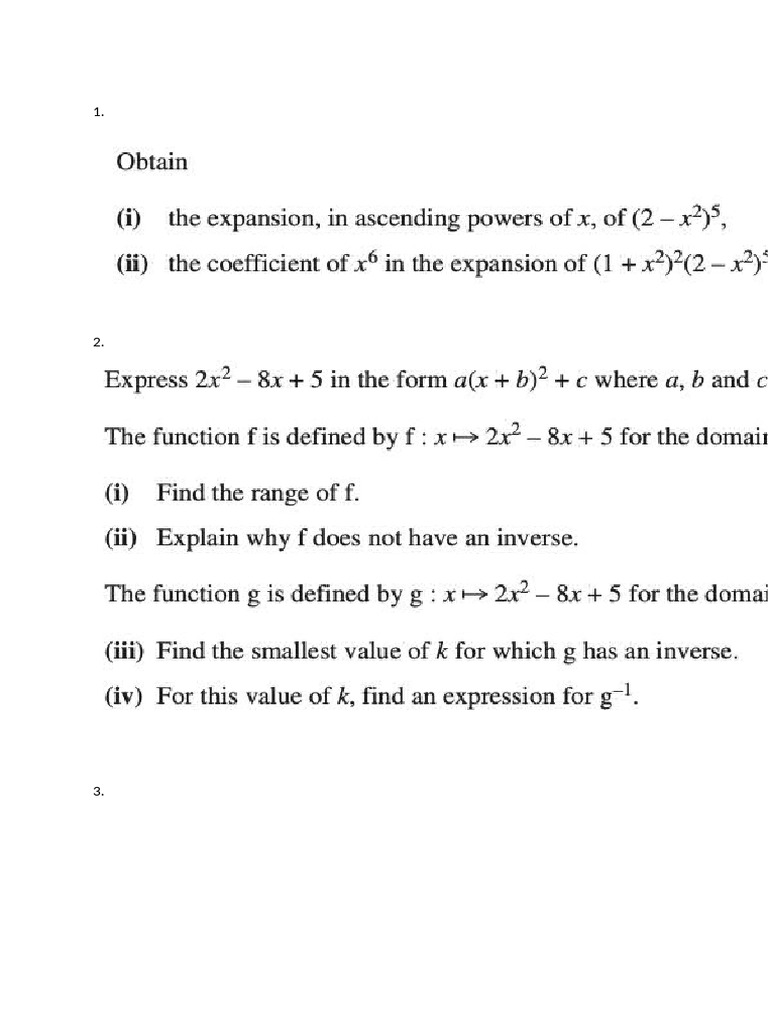 Add Math Test 1 | PDF
