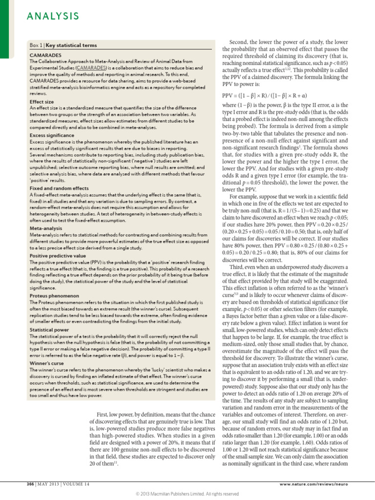 nrn3475 p041 | PDF | Statistical Analysis | Teaching Mathematics