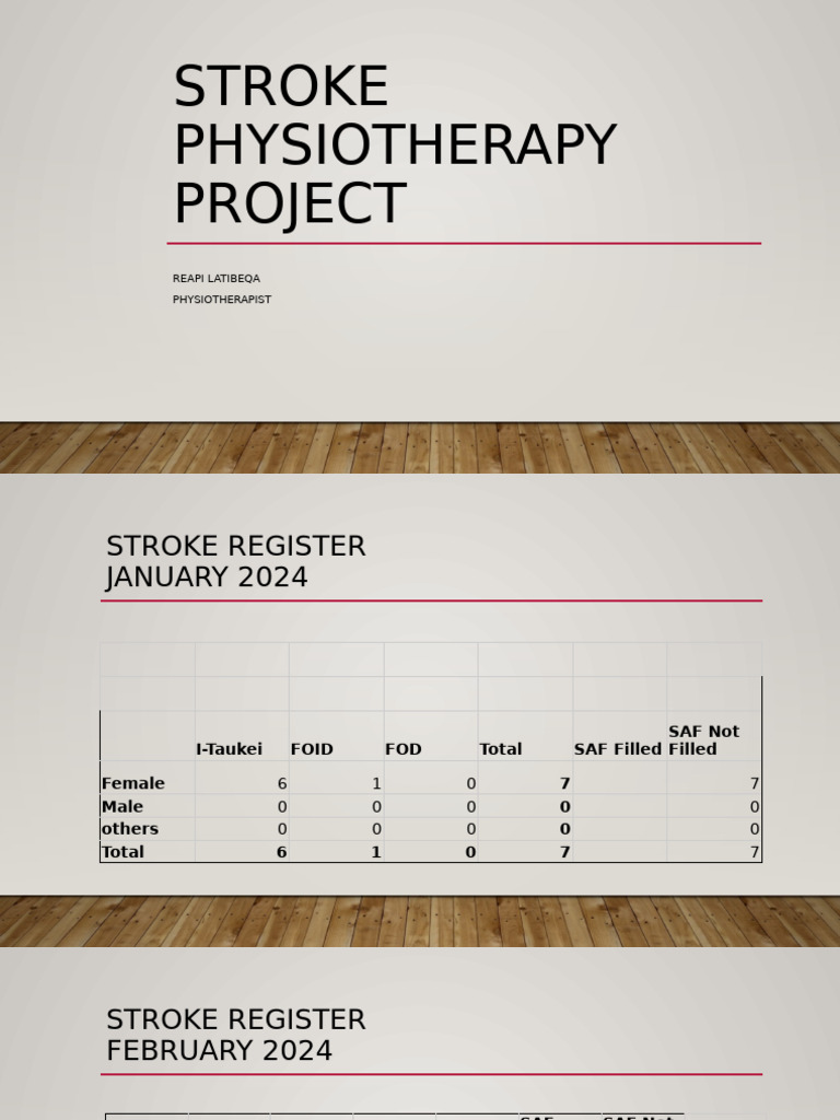 Stroke Physiotherapy Project | PDF | Nervous System | Neurology