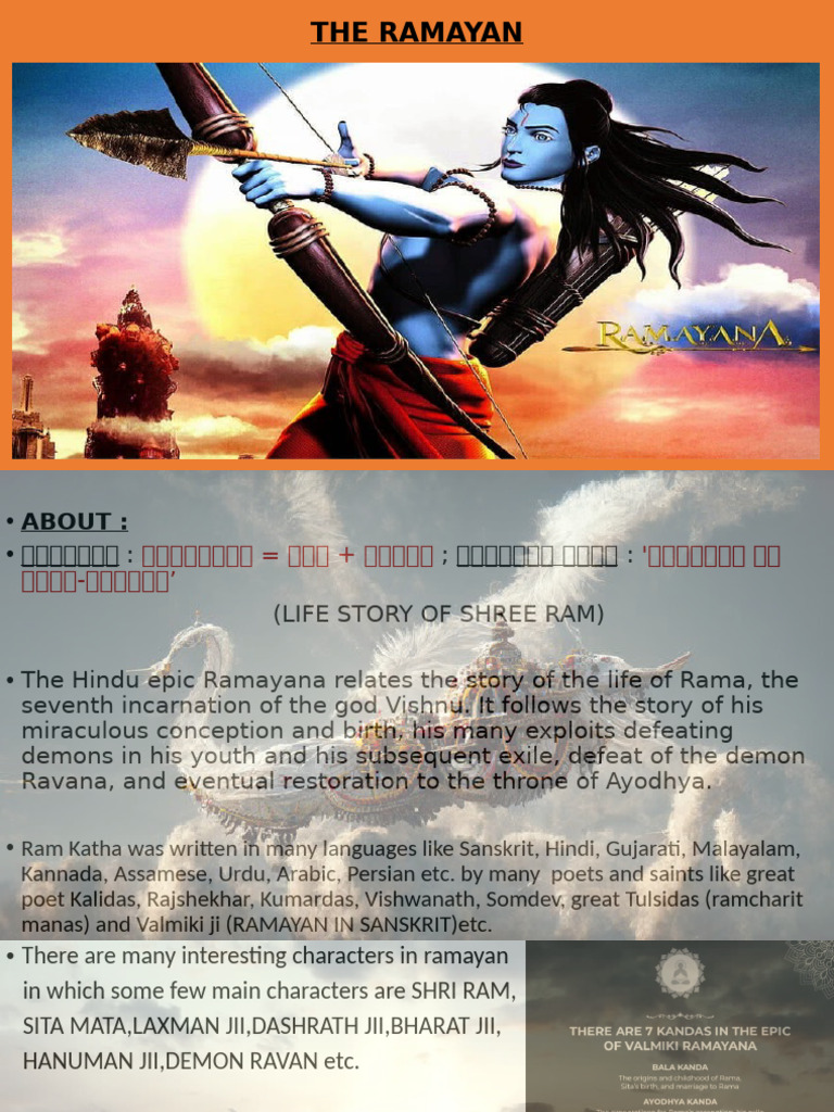 The Ramayan | PDF | Religion & Spirituality