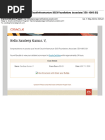 Become An OCI Foundations Associate (2023) - Oracle MyLearn | PDF