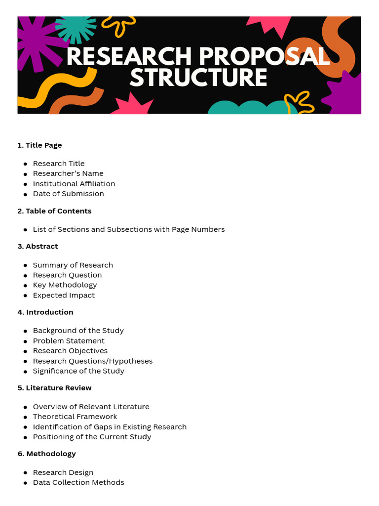 Research Proposal-The Outline | PDF | Methodology | Inquiry