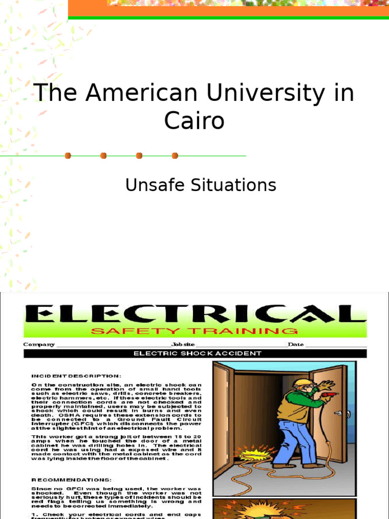 Unsafe Situation | PDF