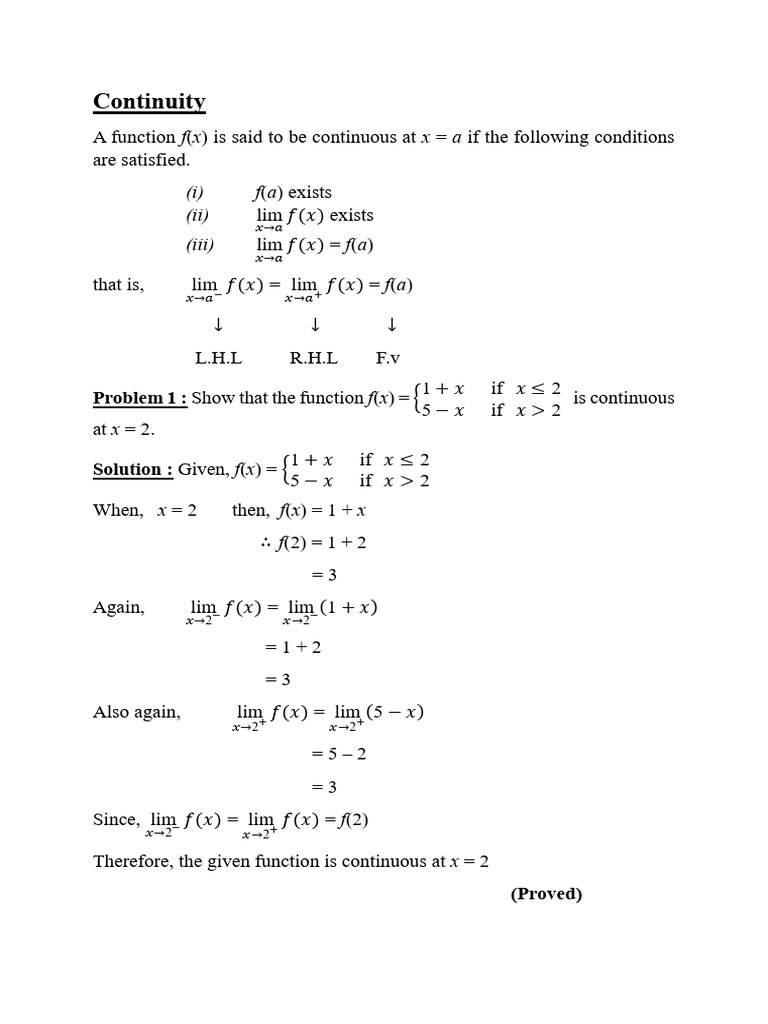 Differential and Integral Calculus | PDF | Analysis | Mathematical Concepts