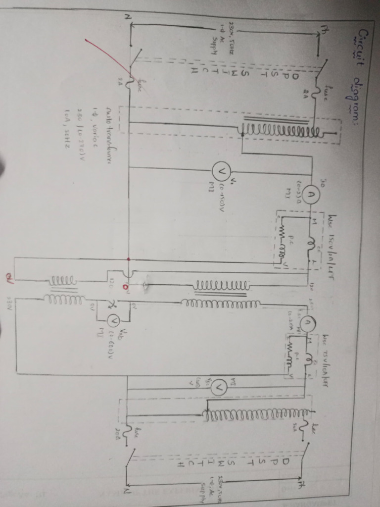 Machines Lab Experiment - 3 (Sumpner's Test On A Part of Single Phase ...