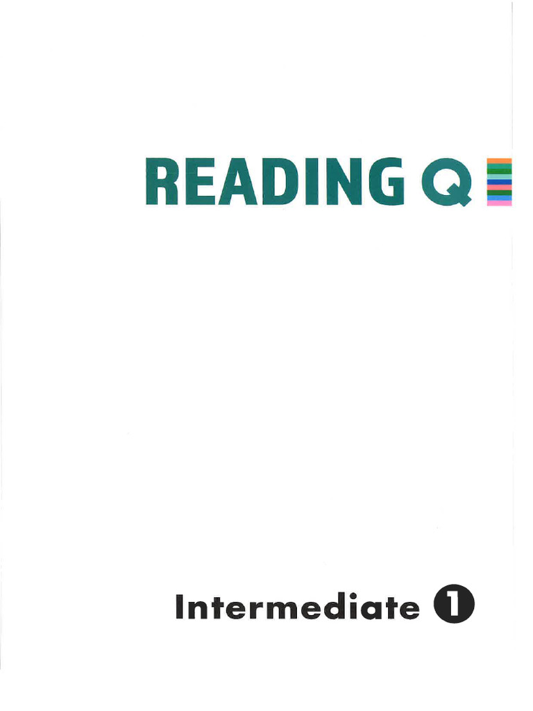 (쎄듀) Reading Q Intermediate1 | PDF