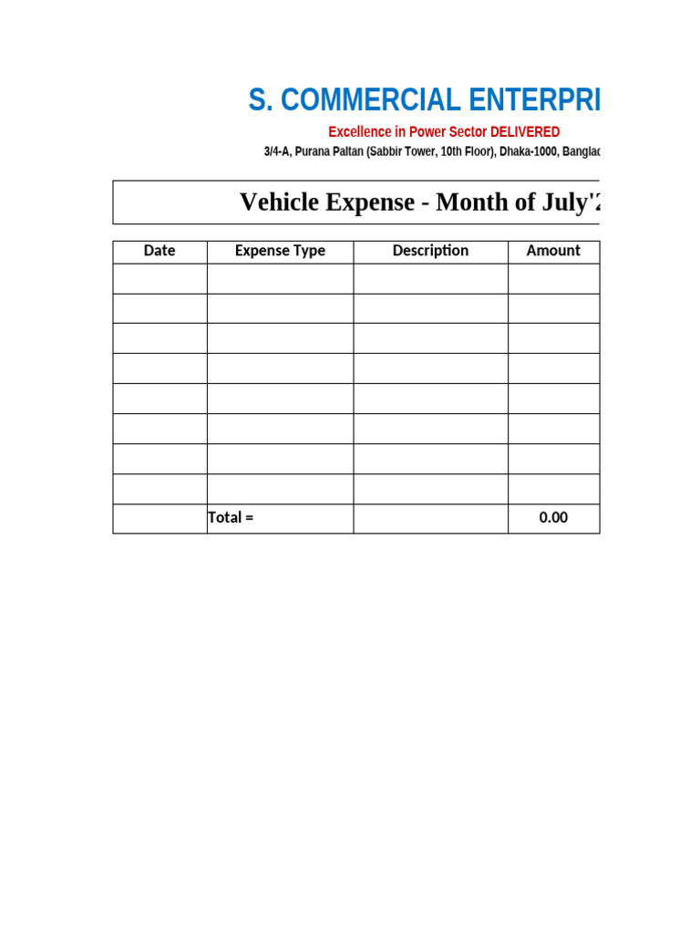 Vehicle Expense - 2023-2024 | PDF | Filling Station | Fuels