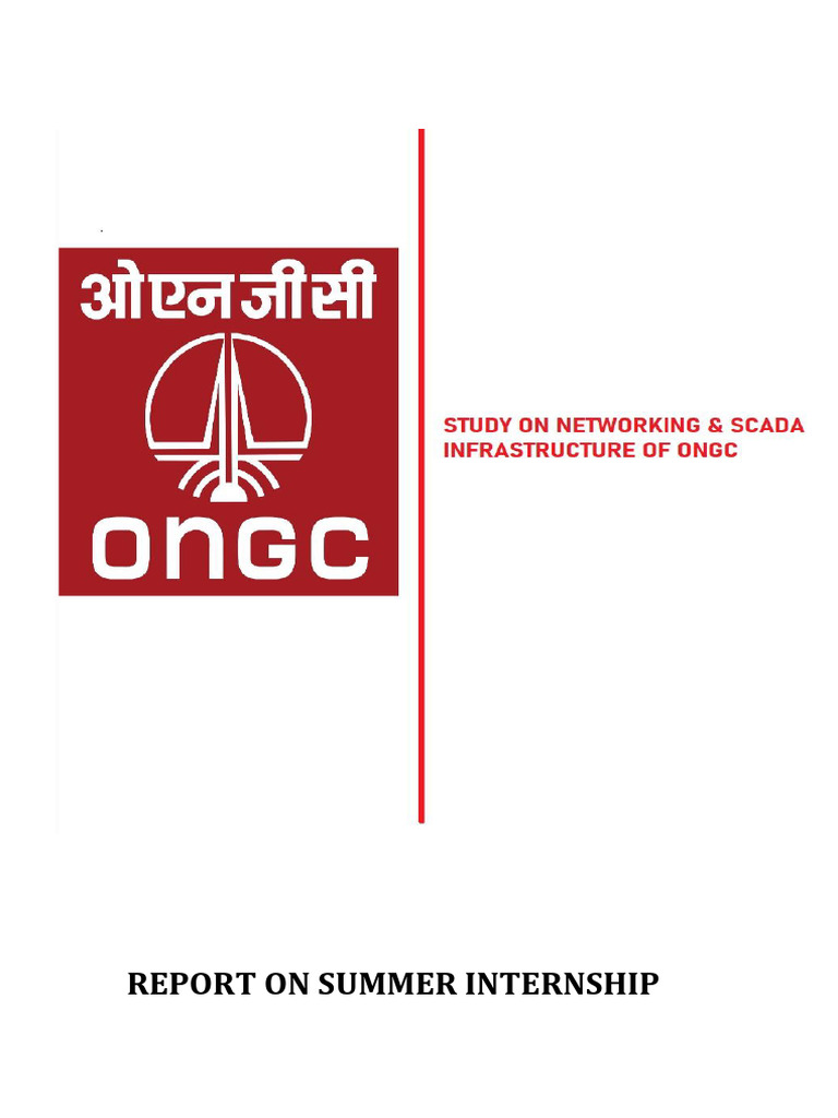 ONGC Summer Internship Report 2024 | PDF | Computer Network | Osi Model