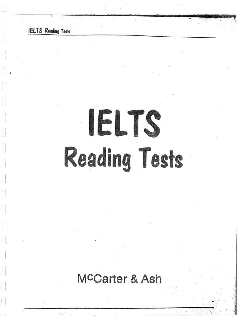 IELTS Reading Tests | PDF