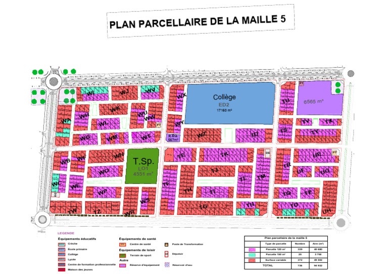Plan Parcellaire de La Maille 5 - V5 - FINAL-1 | PDF