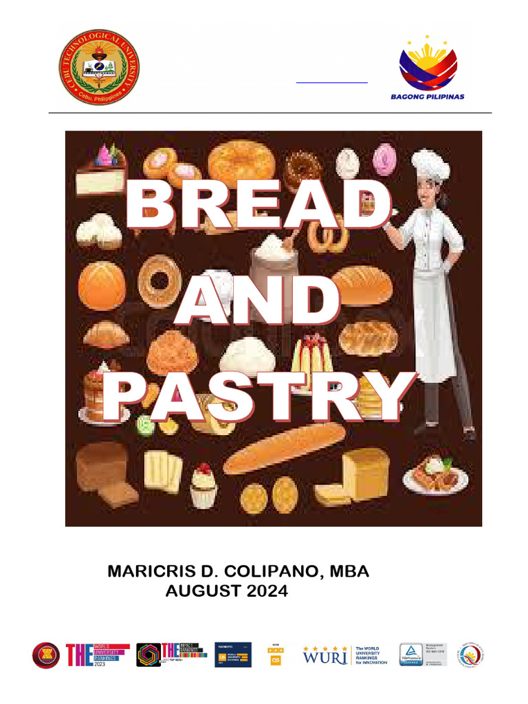 BREAD and PASTRY Course Pack 2024 | PDF | Baking | Chef