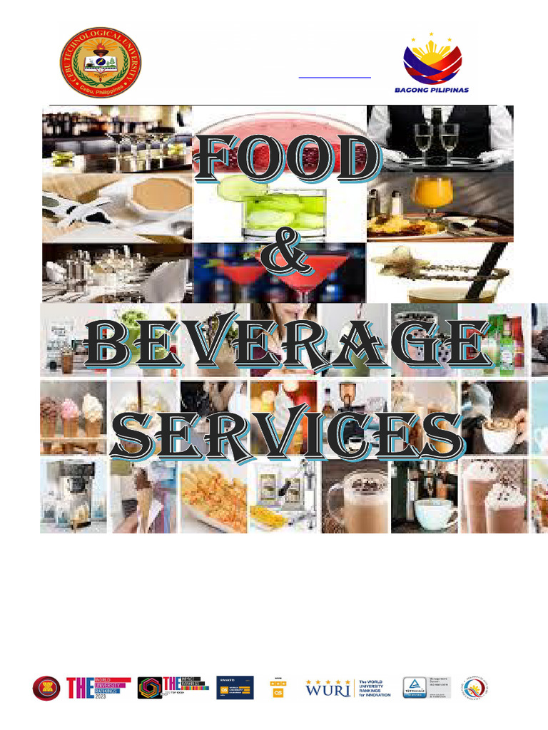 Food and Beverage Coursepack 1 | PDF | Menu | Cocktails