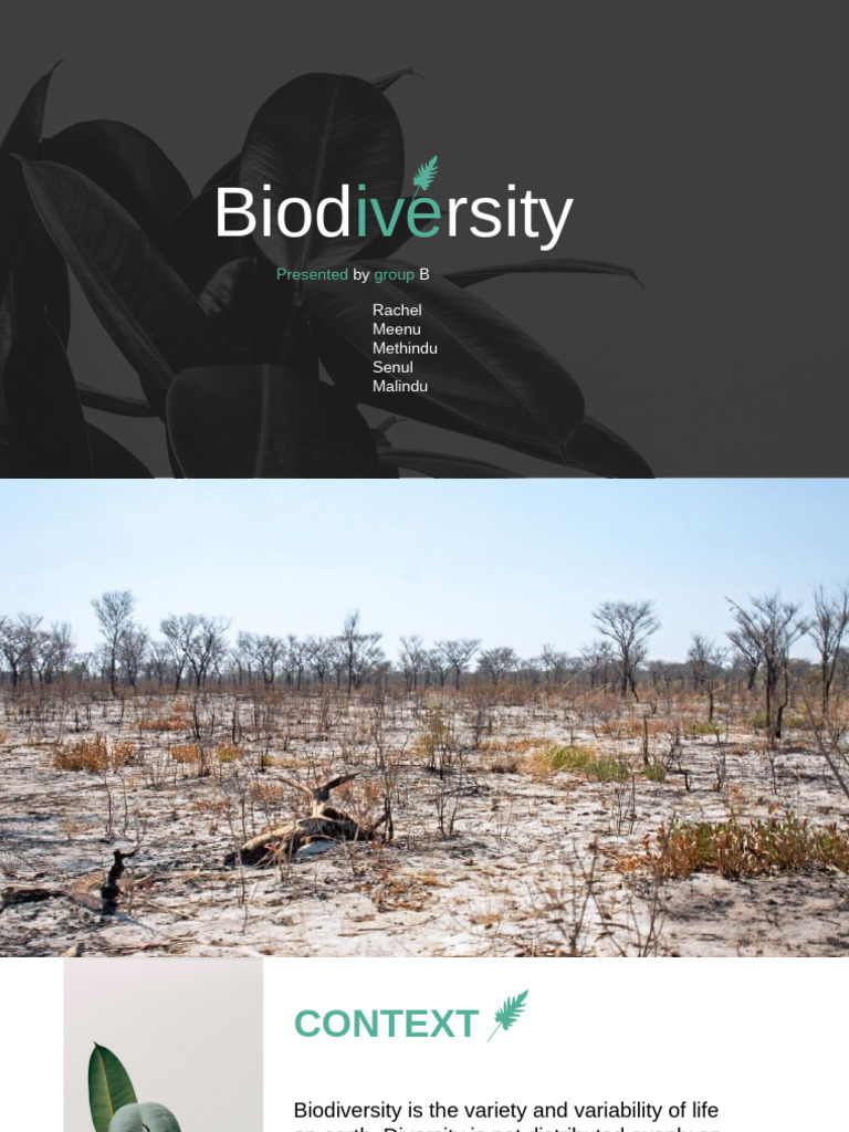 Causes and Effects of Biodiversity Loss | PDF | Biodiversity | Ecosystem