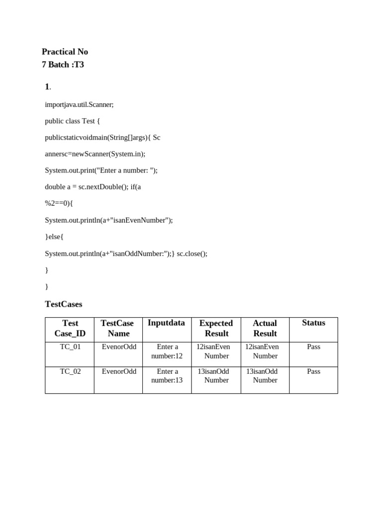 Practical No 7 | PDF | Workweek And Weekend