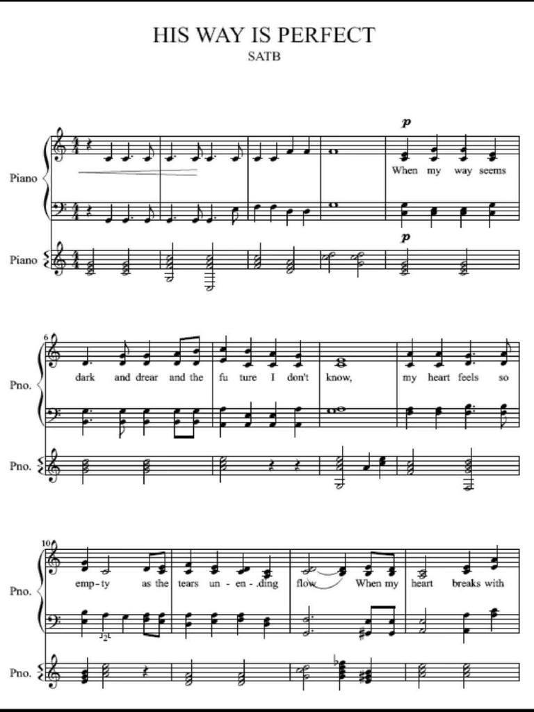 His Way Is Perfect | PDF