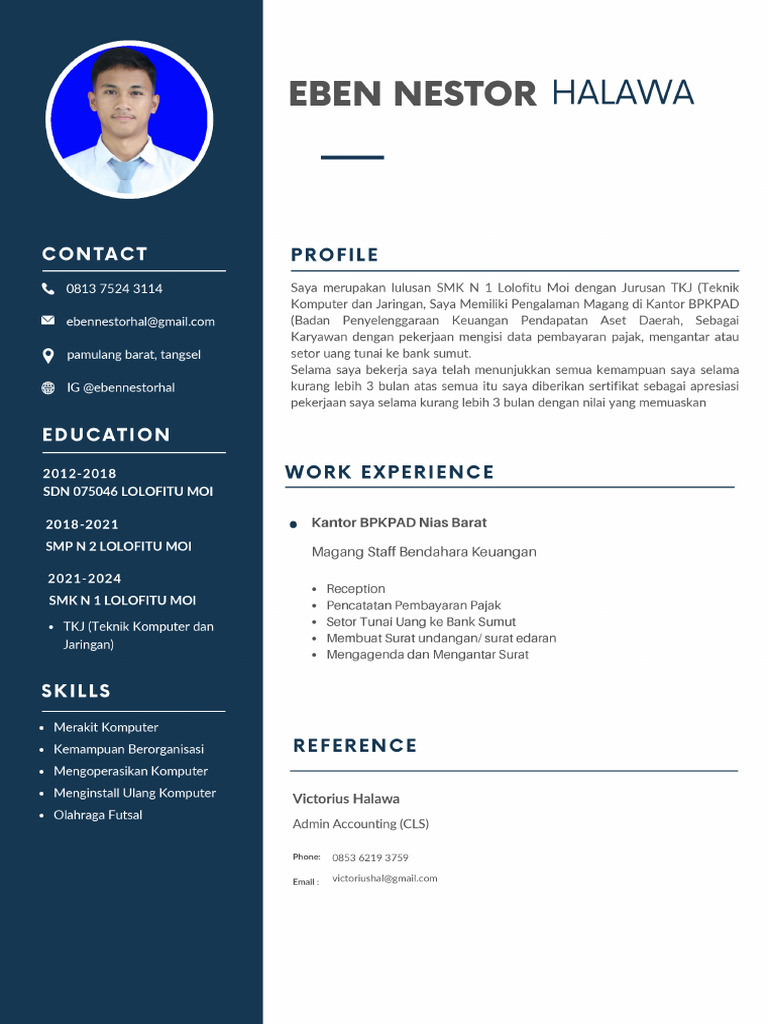 CV Eben Nestor | PDF