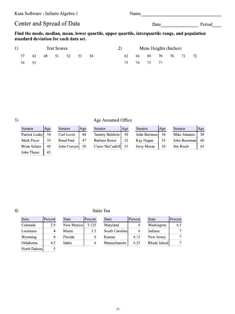 Basic Stats I | PDF