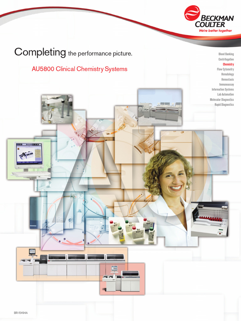 AU5800 Brochure | PDF | Automation | Menu (Computing)