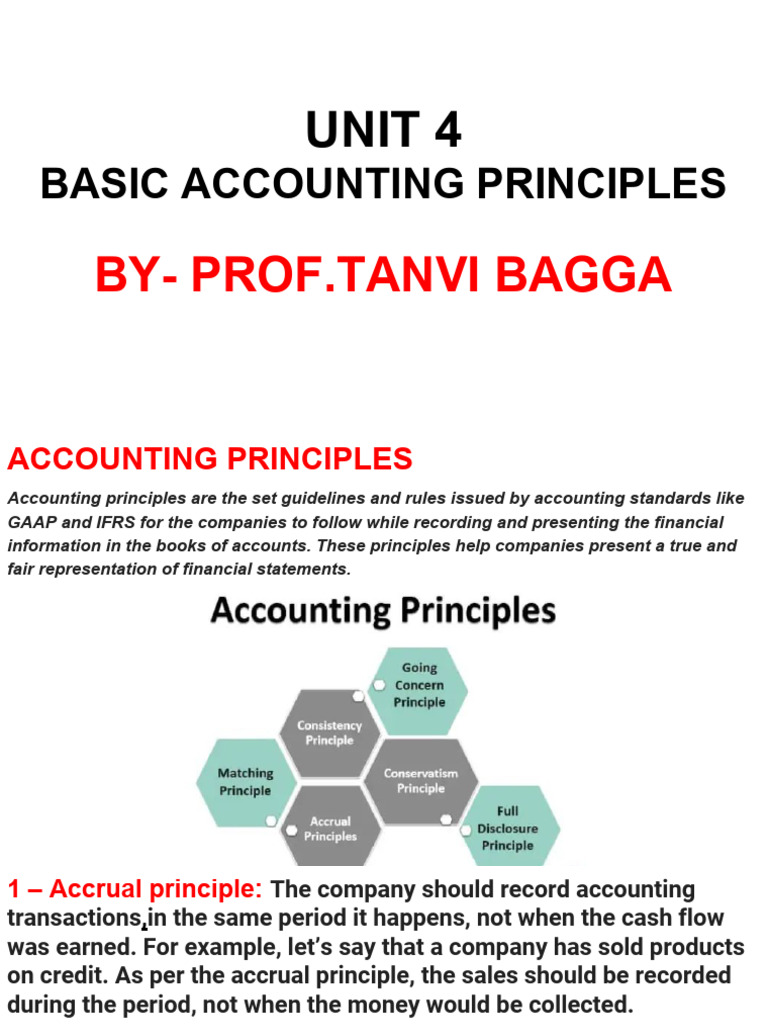 unit 4-1 | PDF | Bookkeeping | Debits And Credits