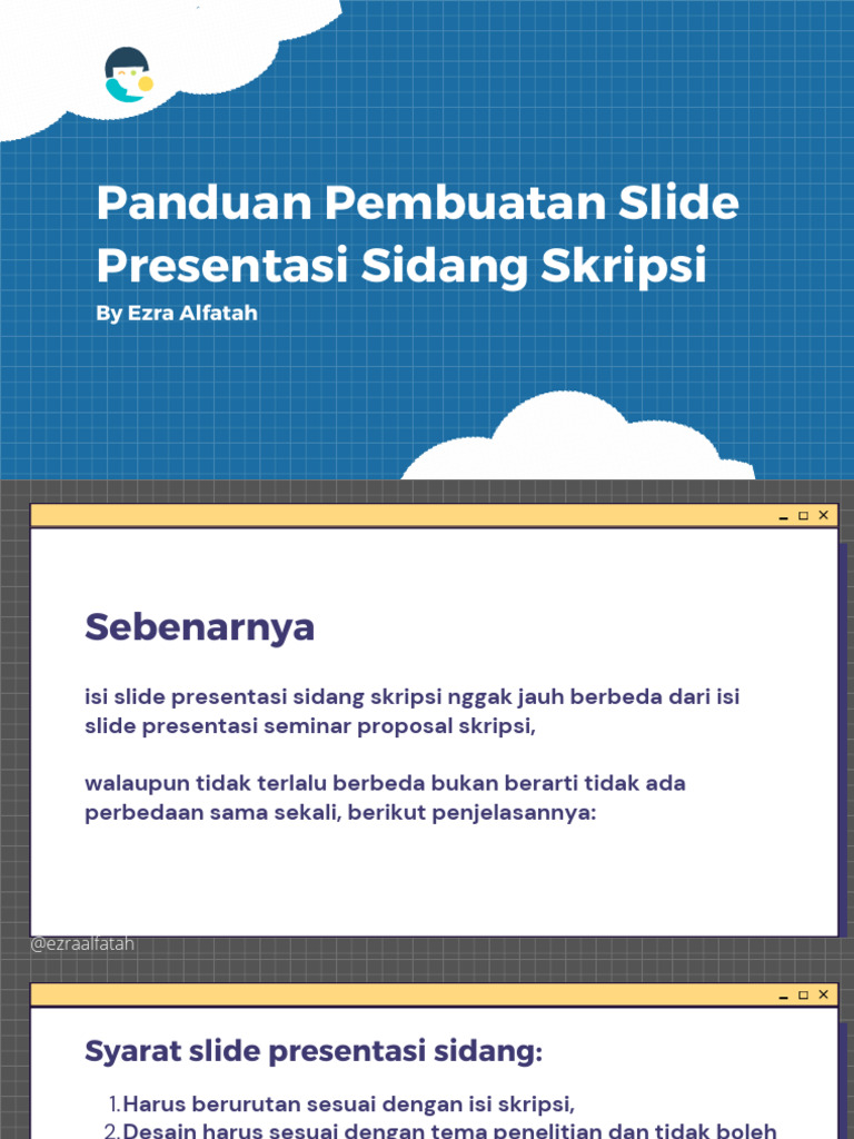 Ebook Panduan Pembuatan Slide Presentasi Sidang Skripsi | PDF | Komputer