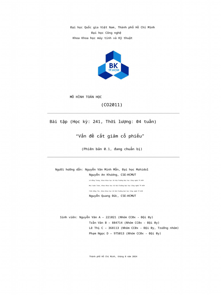 MM241 Assignment 2D Cut Stock Problem | PDF