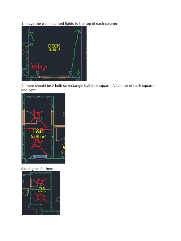 2nd Floor Lighting Notes | PDF