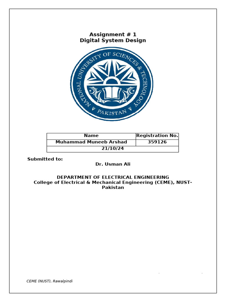 Digital System Design: Microcontrollers vs. SoCs | PDF | Central Processing Unit | System On A Chip