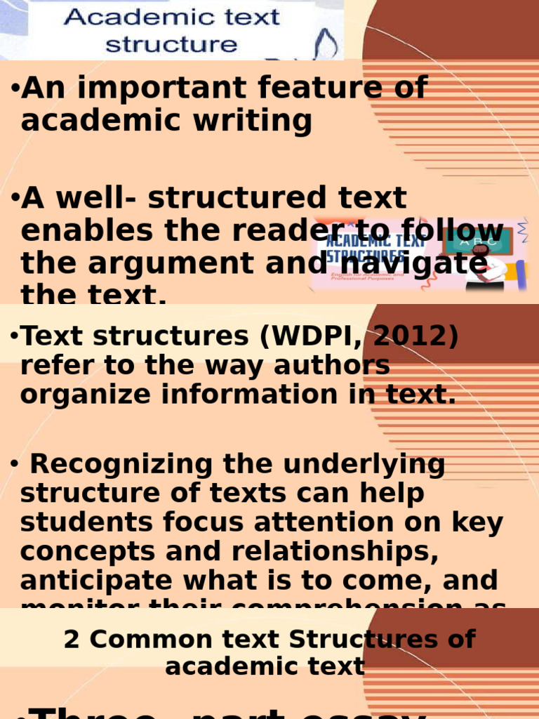 EAPP Week 2 Structure of Academictext | PDF
