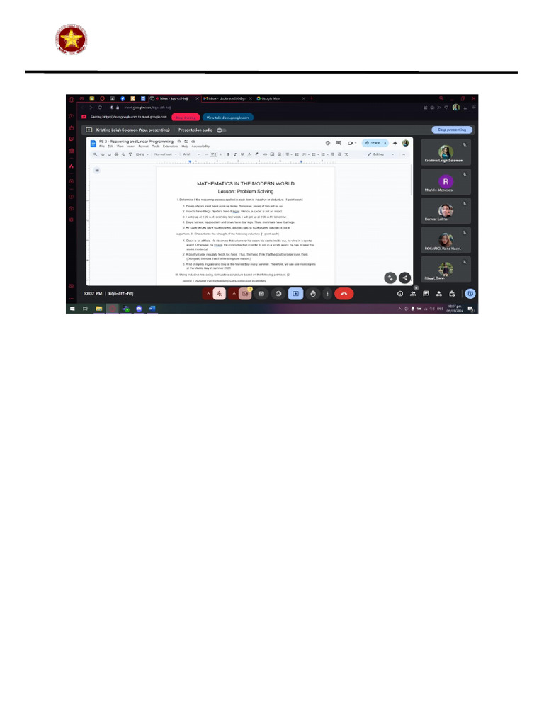 Activity-3-G6 | PDF | Inductive Reasoning | Mathematics