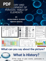 History of the Periodic Table | PDF | Chemical Elements | Periodic Table