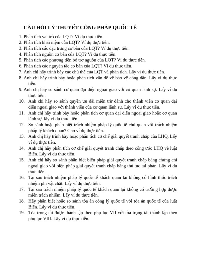 câu hỏi lý thuyết CPQT | PDF