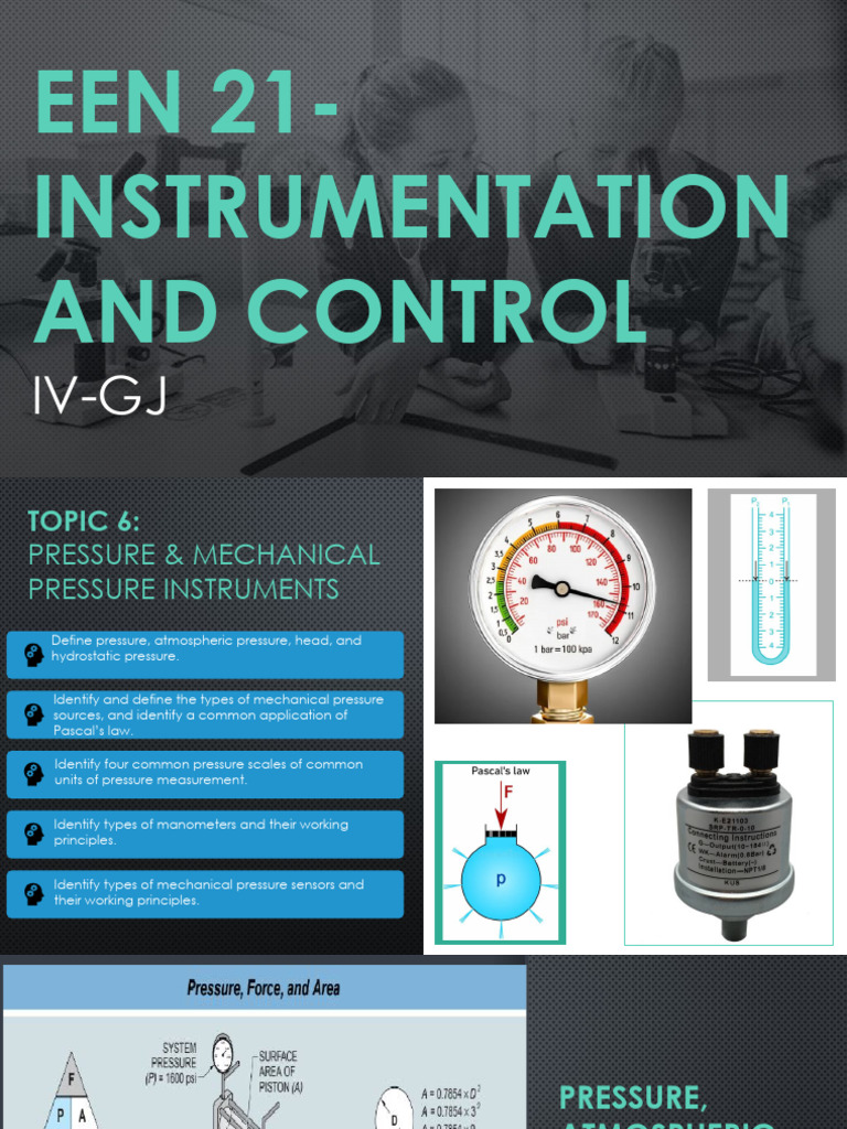 Instrumentation and Control | PDF | Pressure Measurement | Pressure