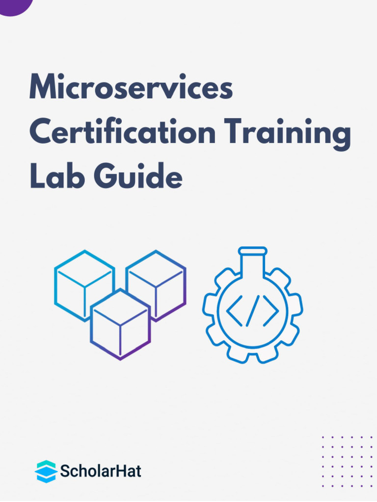 Microservices Training Lab Guide 1.120241027184531 | PDF | Microsoft Windows | Installation ...