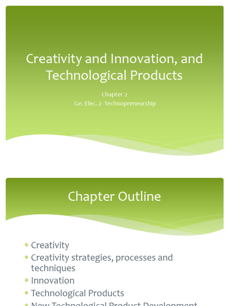 Ppt Module 2 | PDF | Creativity | Innovation