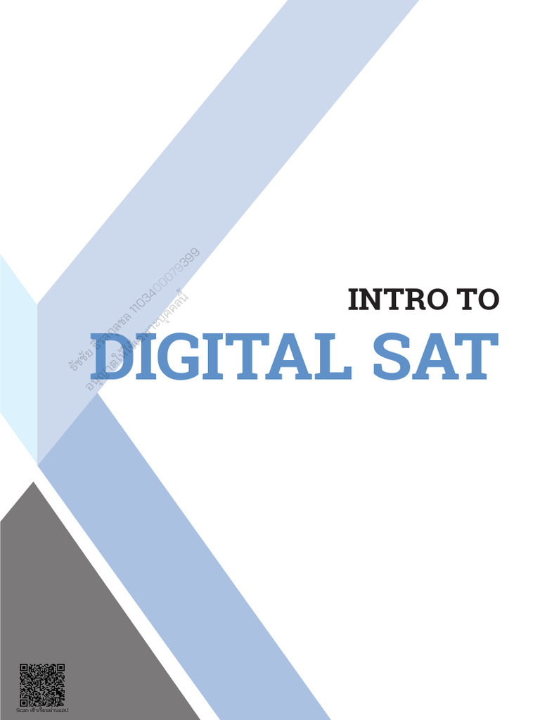 Digital SAT Overview and Guidelines | PDF | Sat | Odds