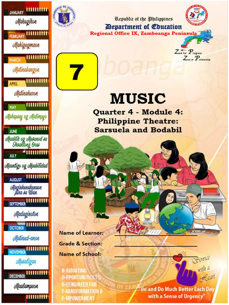 Grade 7 MUSIC Q4 Module 4 | PDF | Philippines