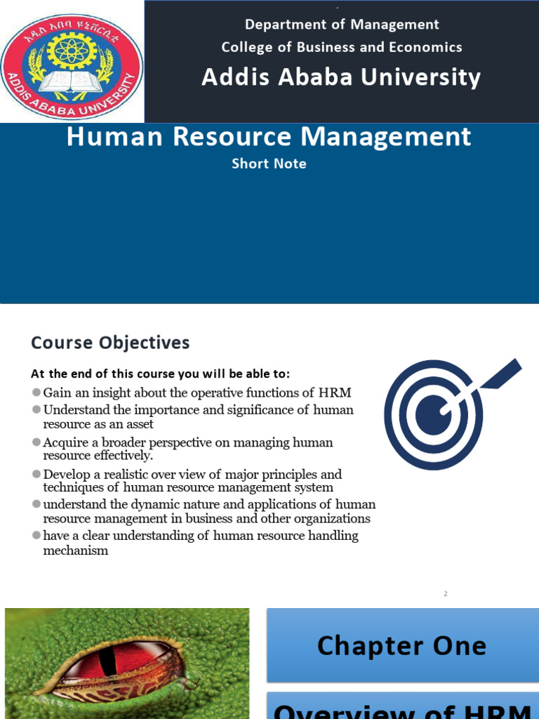 HRM Overview and Key Concepts | PDF | Recruitment | Employment