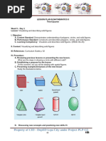 3D Shapes and Their Real-Life Examples | PDF | Home & Garden