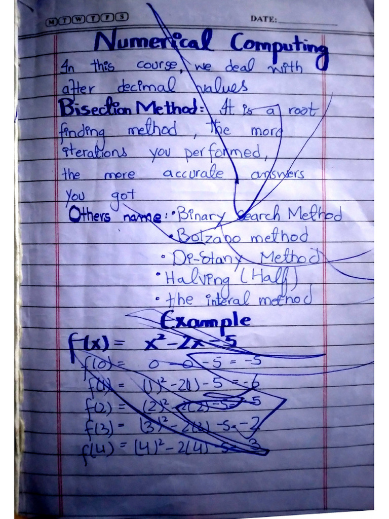 Bisection or Regula Falsi Method | PDF