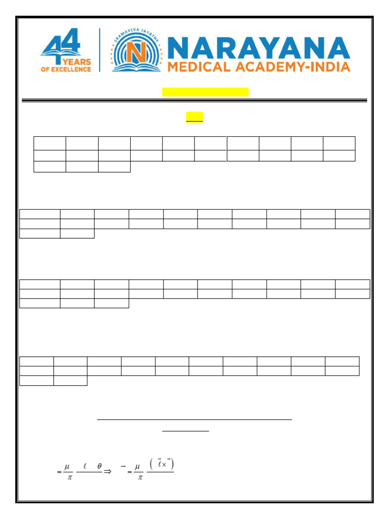 JR Neet Star Super Chaina (Cbse) (Neet Ncert Test-16) Key Ex - Dt. 16. ...