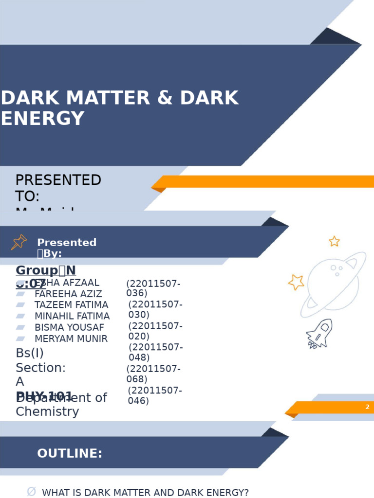Understanding Dark Matter & Energy | PDF | Dark Matter | Matter