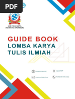 Guidebook Lomba Esai (Essay Competition) 2024 | PDF