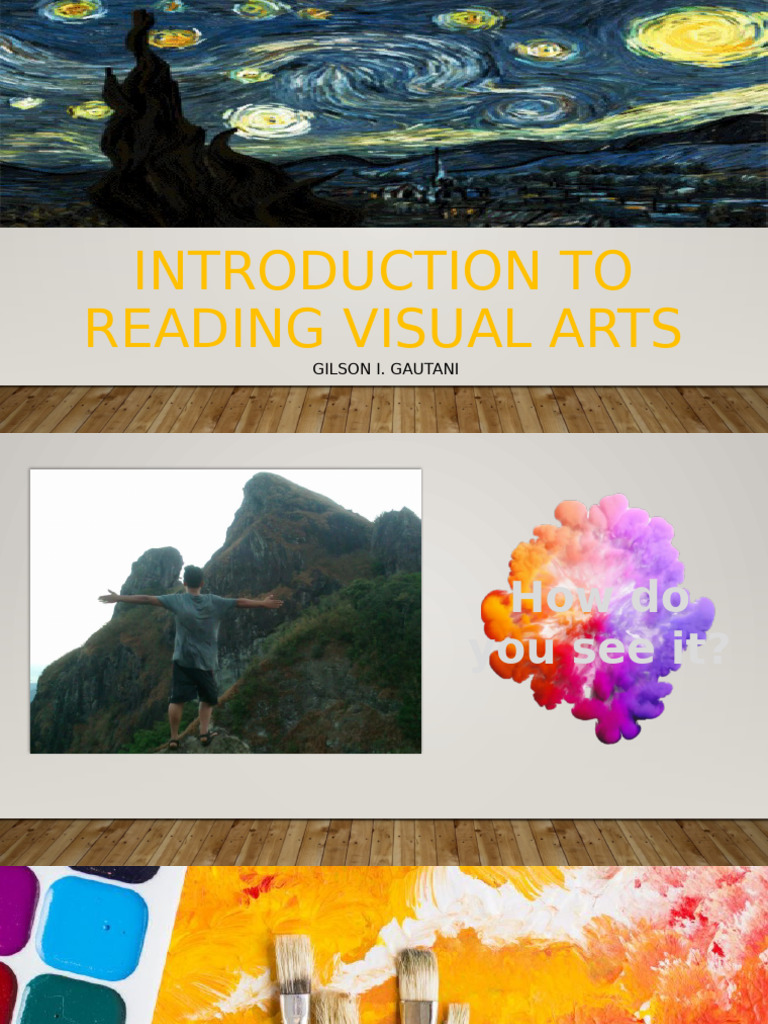 Introduction To Reading Visual Arts | PDF | Career & Growth