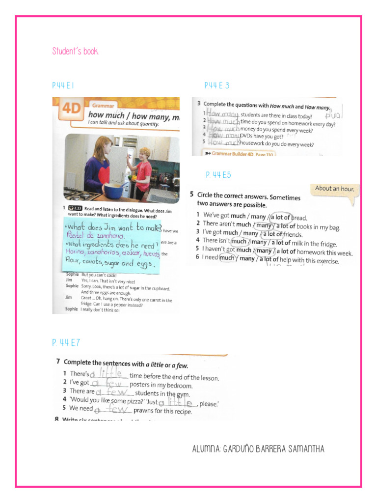 Week 3 - Student's Book | PDF